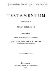 Sewasew | Testamentum Domini